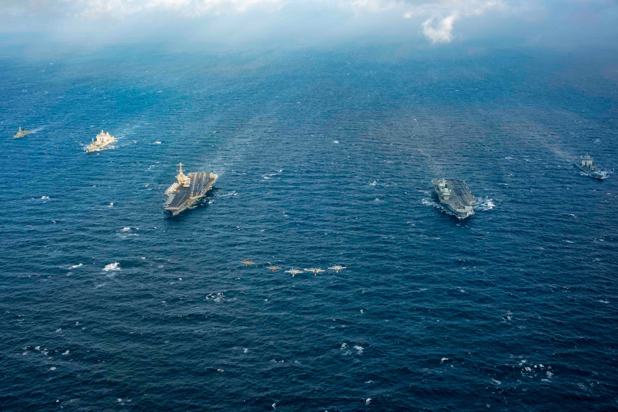 NATO Flexes With Simultaneous Nuclear Strike And Naval Warfare Exercises