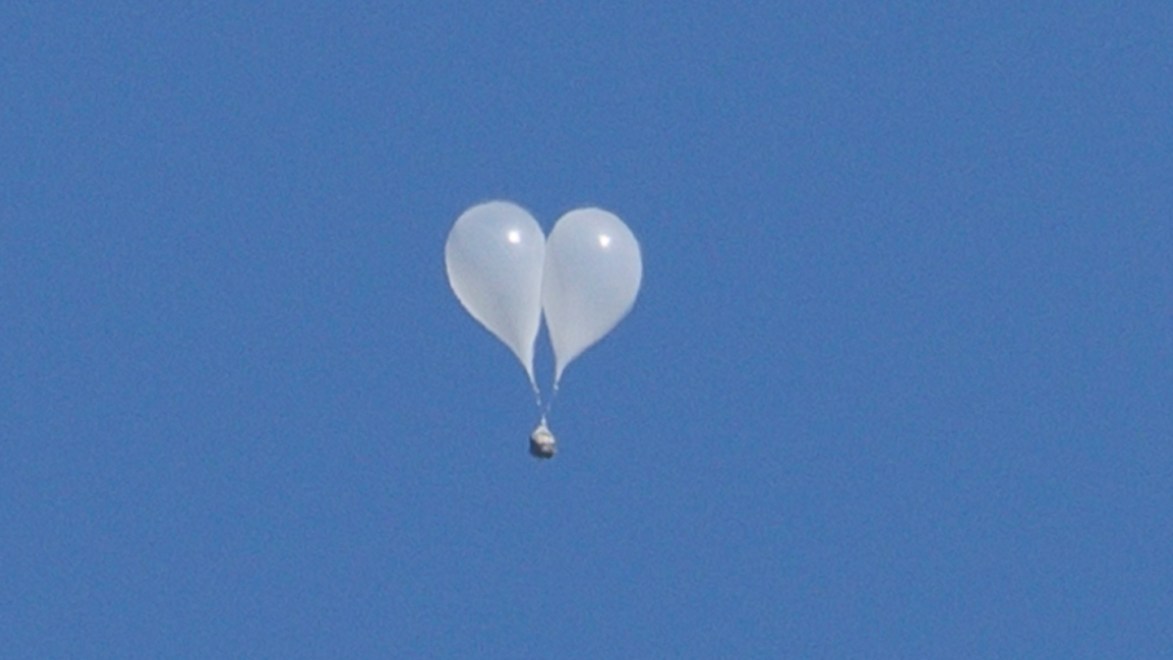 North Korea Sending GPS-Equipped Balloons Across The Border