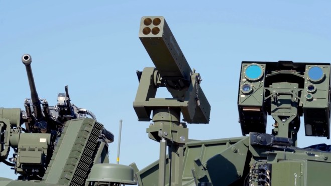 Here’s What Leonardo DRS’ Laser-Equipped Counter-Drone Stryker Armored ...