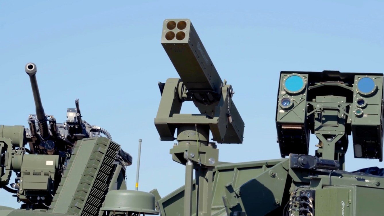 Here’s What Leonardo DRS’ Laser-Equipped Counter-Drone Stryker Armored ...