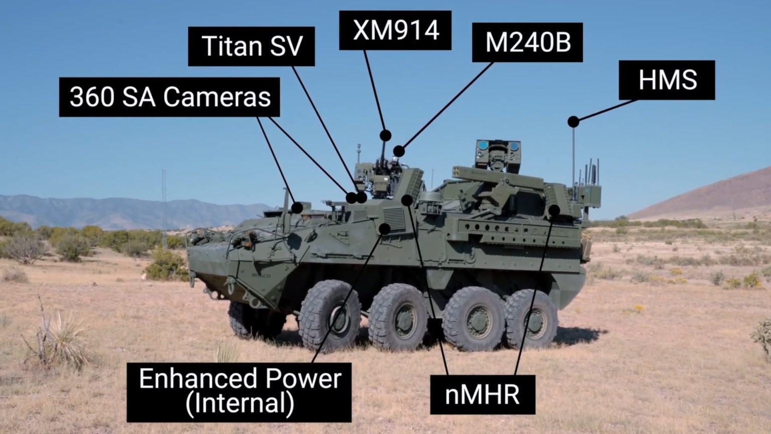 Counter-Drone Stryker Armored Vehicle Armed With Lasers, Rockets, Guns ...