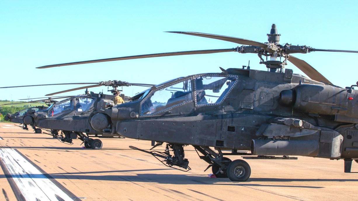Dozens Of AH-64, UH-60, and CH-47 Helicopters Were Damaged In Storm At ...