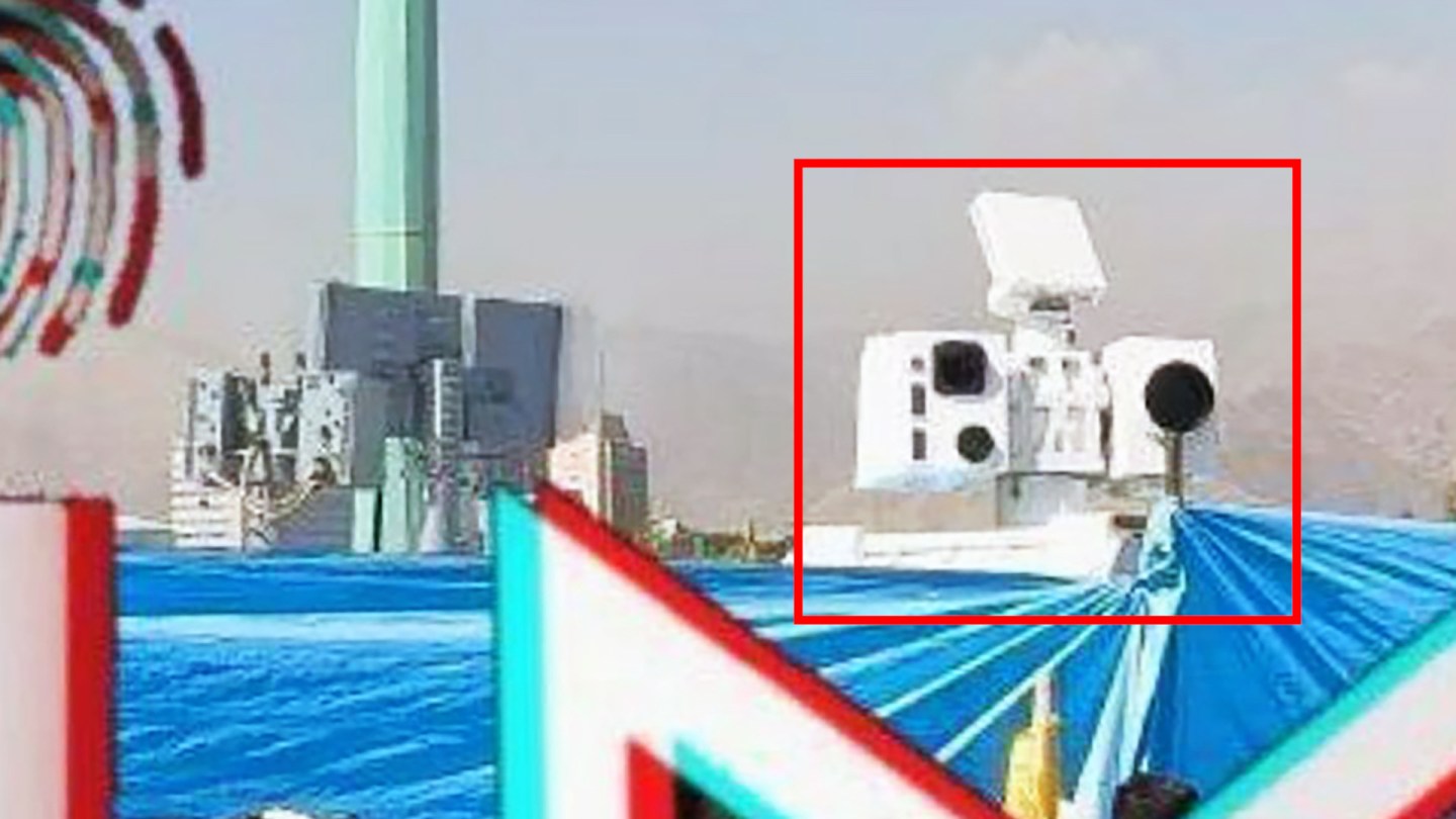 Chinese Laser Anti-Drone System Spotted In Iran