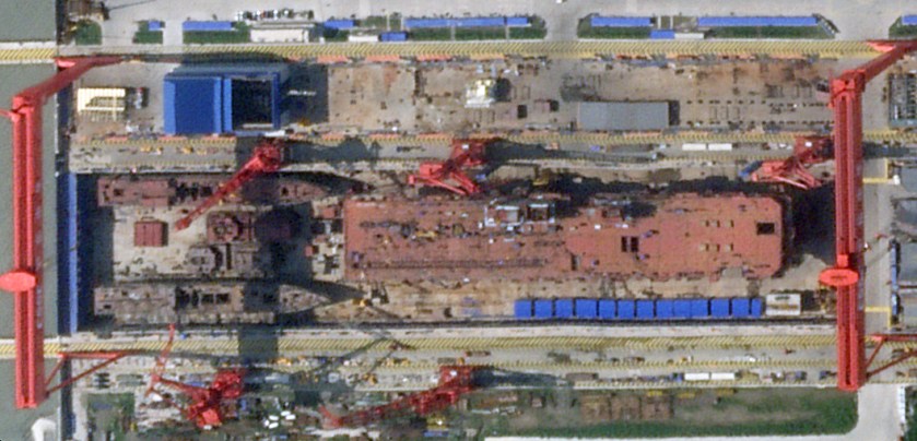 China’s Monster Amphibious Assault Ship Has Twin Island Superstructures ...