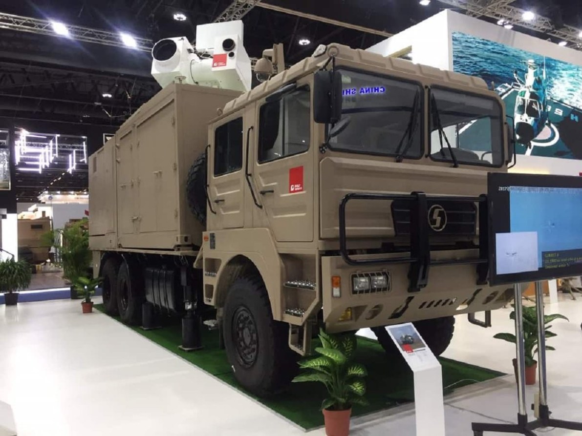 Chinese Laser Anti-Drone System Spotted In Iran