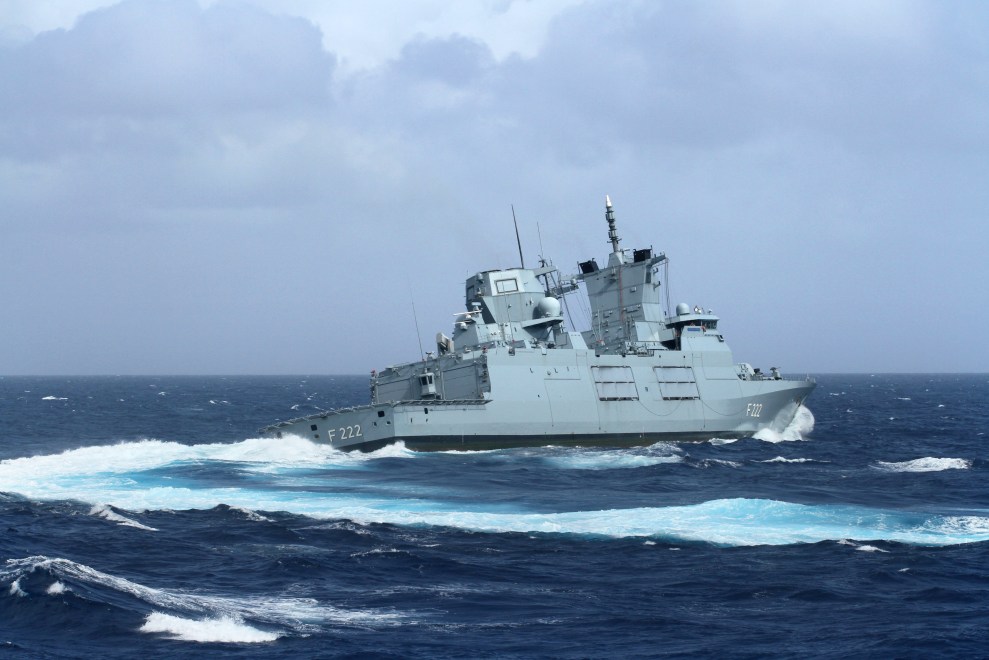 German Navy Confirms Its Supersized Frigate Will Avoid The Red Sea