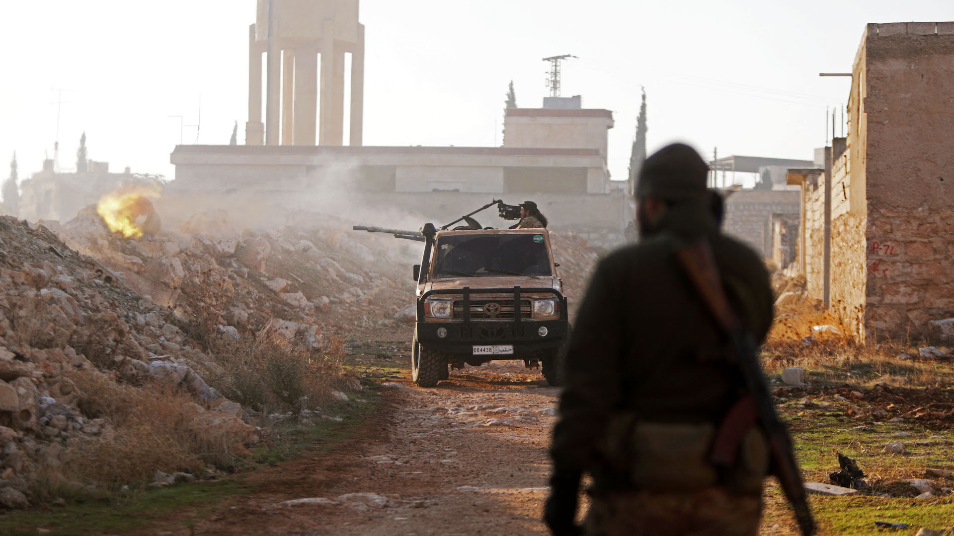 Rebel Forces Enter Syria’s Second Largest City Of Aleppo