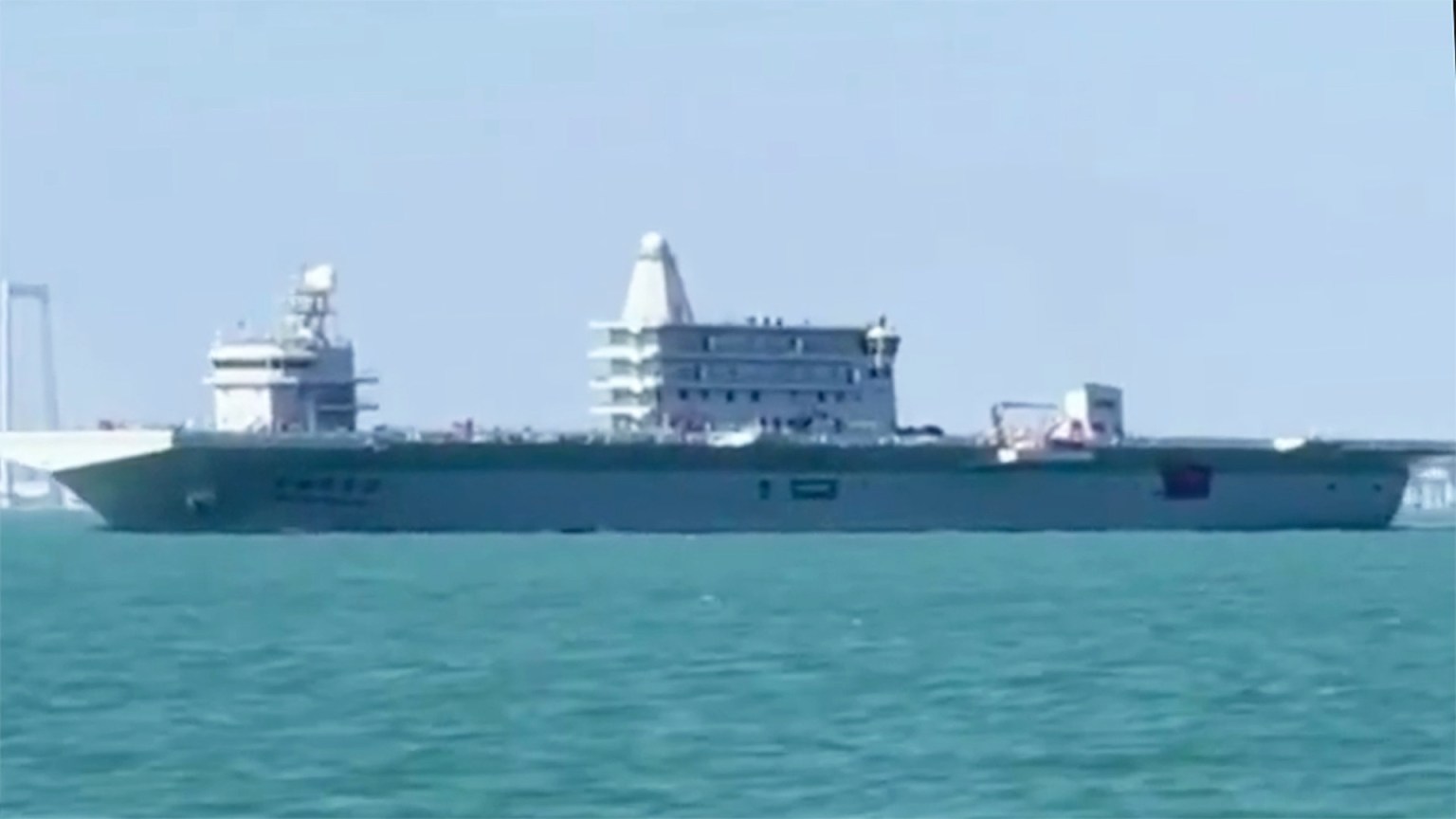 China's Wacky And Puzzling New Aircraft Carrier Has Set Sail