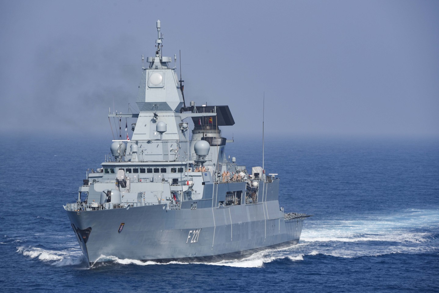 German Navy Confirms Its Supersized Frigate Will Avoid The Red Sea
