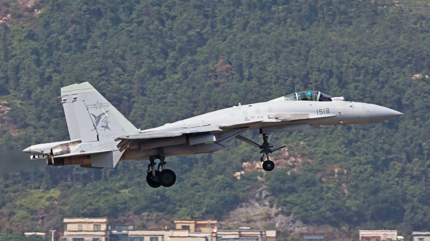 China’s J-15T Enhanced Carrier-Based Flanker Officially Unveiled