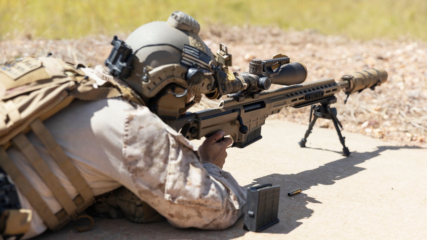 Marines' New Sniper Rifle Declared Fully Operational A Year Early