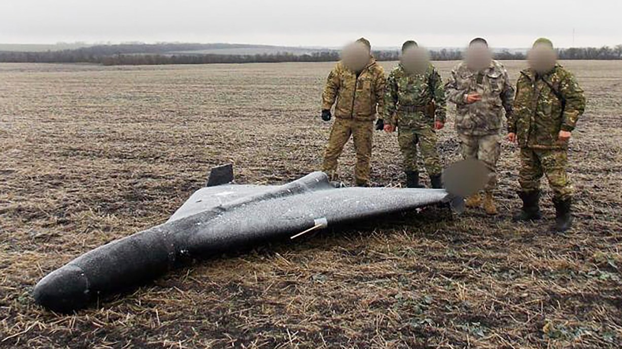 Russia Firing Record Number Of Shahed-136s At Ukraine