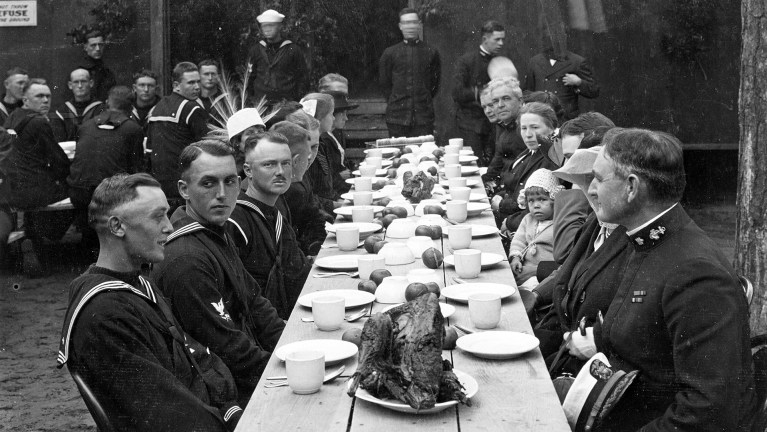 Navy Ship Menus From Thanksgivings Past