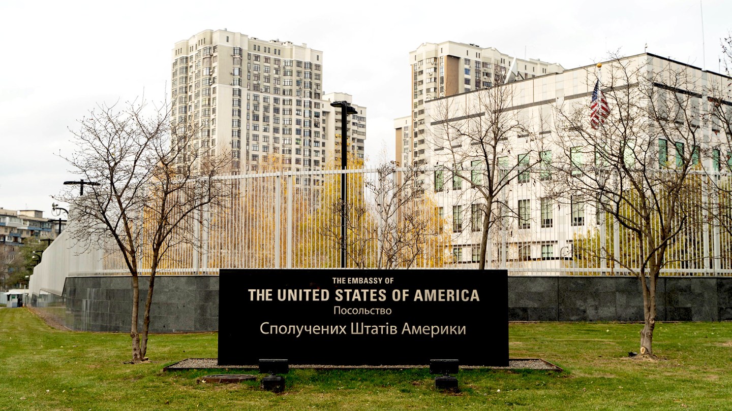 U.S. Embassy In Kyiv Temporarily Closed Due To Russian Airstrike Threat