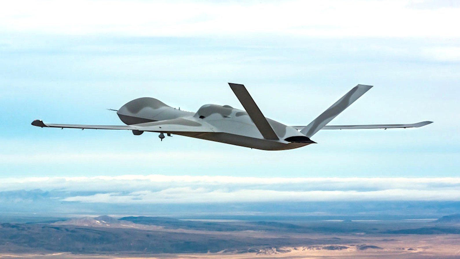MQ-20 Avenger First Drone Flown Using Navy's Carrier-Based Control System