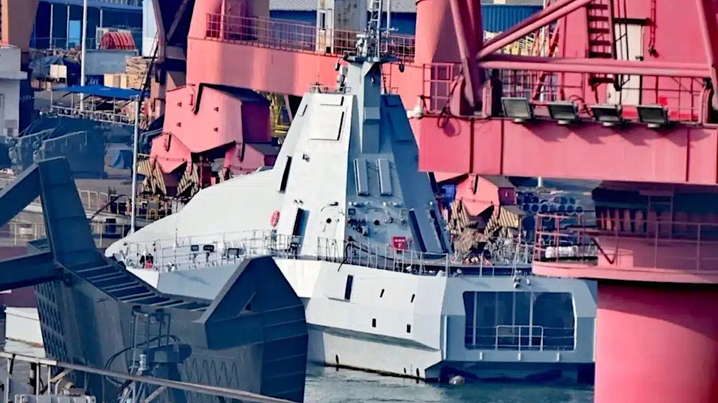 China’s New Stealthy Trimaran Drone Ship: Our Best Look Yet (Updated)