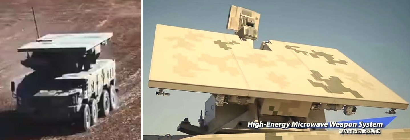 Massive Chinese Anti-Drone High-Power Microwave Weapon Emerges