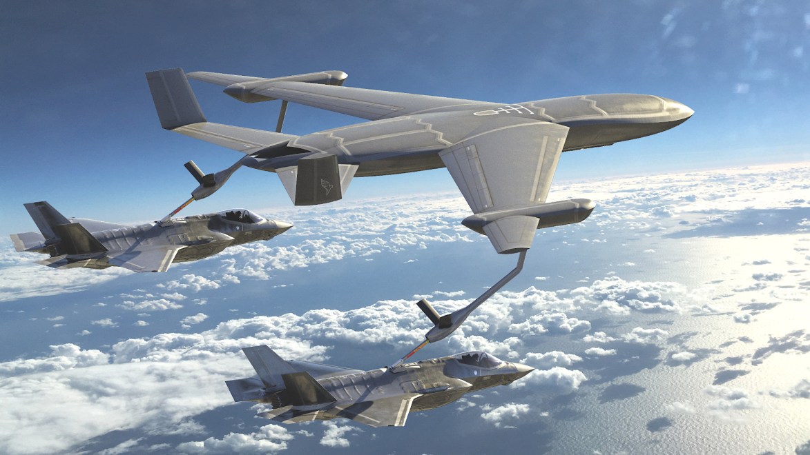 Skunk Works' Latest Stealthy Tanker Concept Revealed