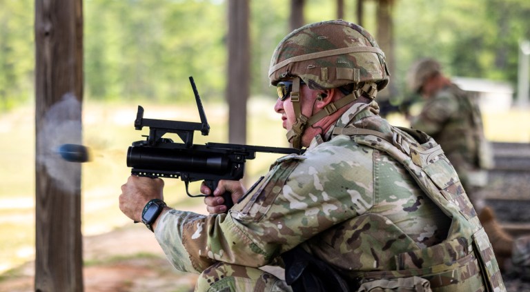 FN America's Futuristic MTL-30 Grenade Launcher Moves Forward With New Army Contract
