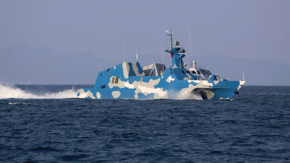 China’s New Stealthy Trimaran Drone Ship: Our Best Look Yet (Updated)