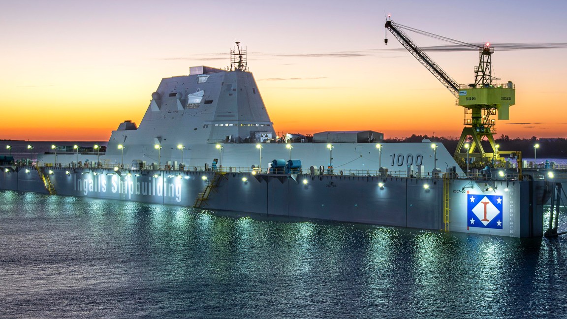 USS Zumwalt Returns To The Water With A Hypersonic Missile Launcher Upgrade