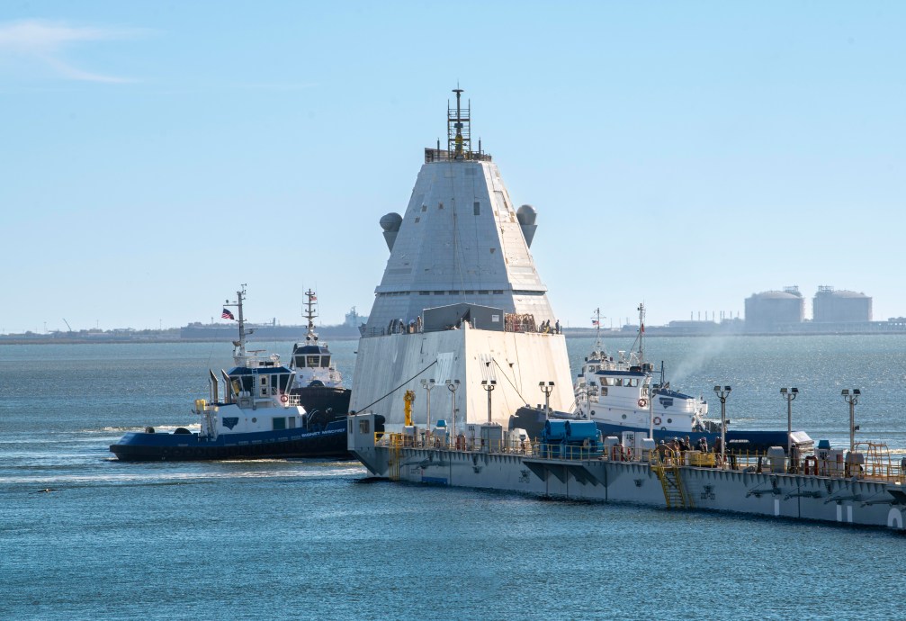 USS Zumwalt Returns To The Water With A Hypersonic Missile Launcher Upgrade