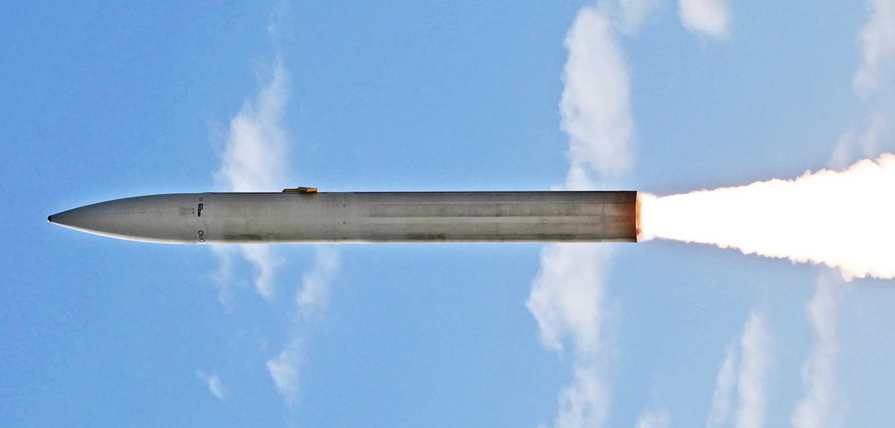 Army's Dark Eagle Hypersonic Missile Finally Blasts Out Of Its Launcher