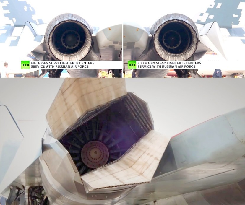 Su-57 Felon’s Two-Dimensional Thrust-Vectoring Engine Nozzle Breaks Cover