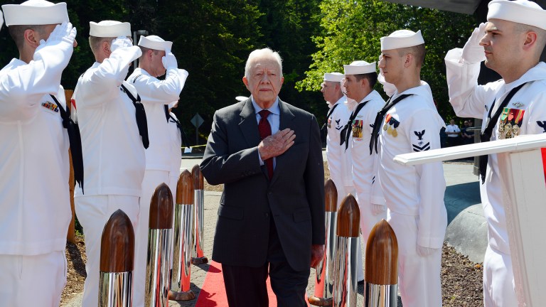 The Time Navy Lt. Jimmy Carter Was Lowered Into A Partially Melted-Down ...