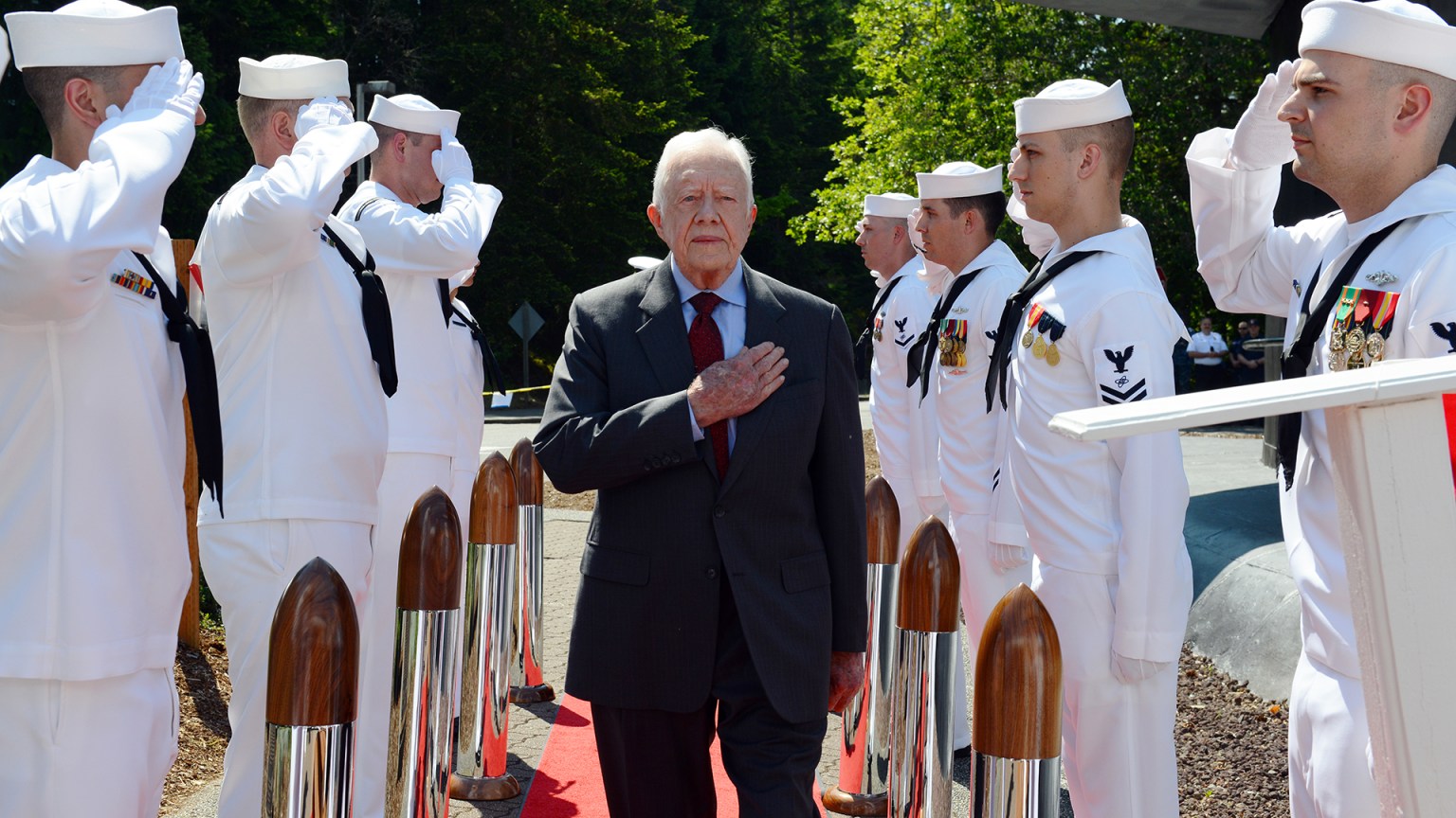 The Time Navy Lt. Jimmy Carter Was Lowered Into A Partially Melted-Down ...