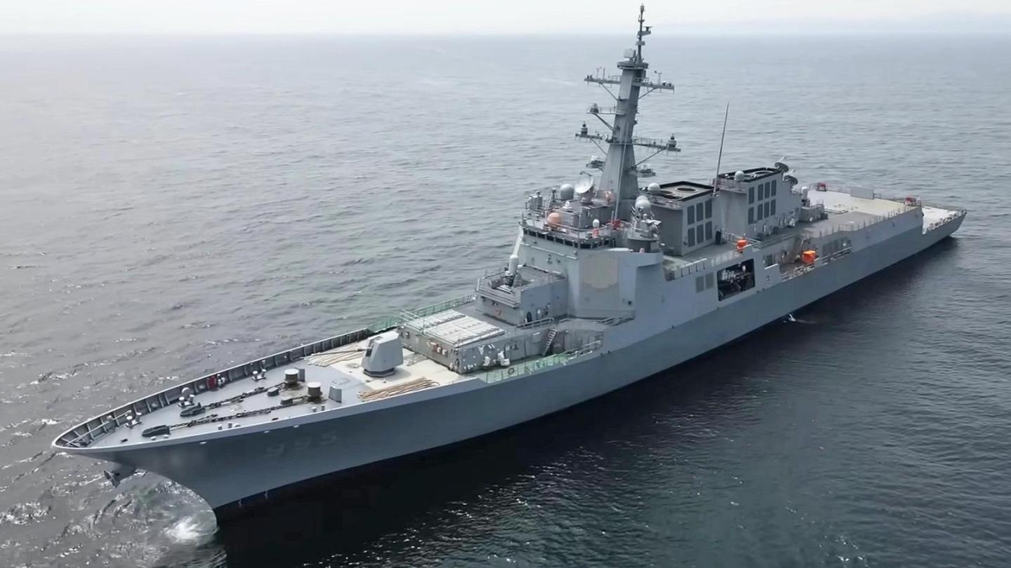South Korea's New Destroyer Is Designed To Fire Ballistic Missiles