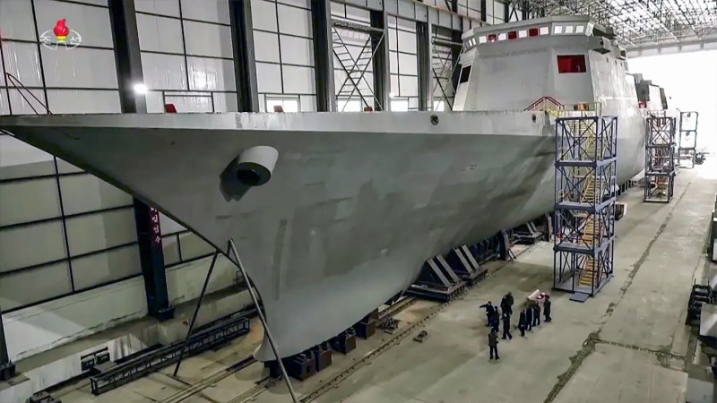 North Korea's New Warship Appears To Be Designed For Vertical Launch ...