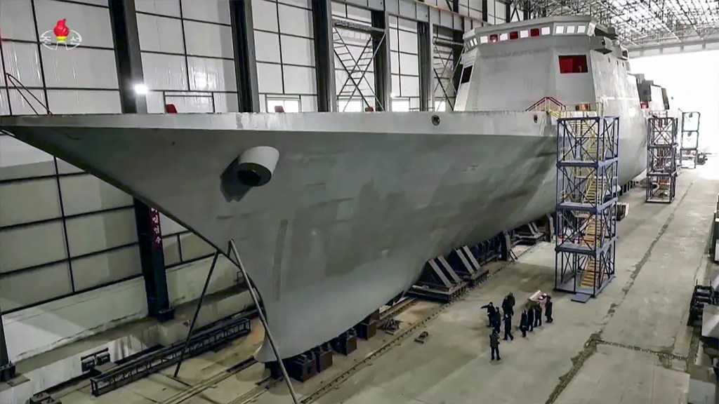 North Korea's New Warship Appears To Be Designed For Vertical Launch ...