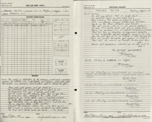 How Sailor Poets Take Over U.S. Navy Deck Logs On New Year's Day