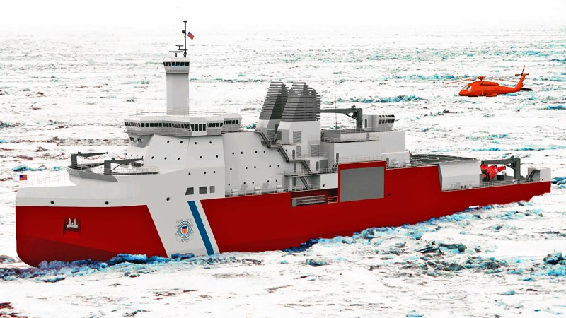 New Coast Guard Heavy Icebreaker Construction Finally Underway