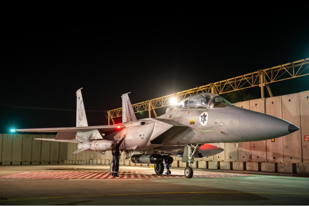 Israeli Air Force Strikes Yemen With Popeye And Rampage Standoff Missiles