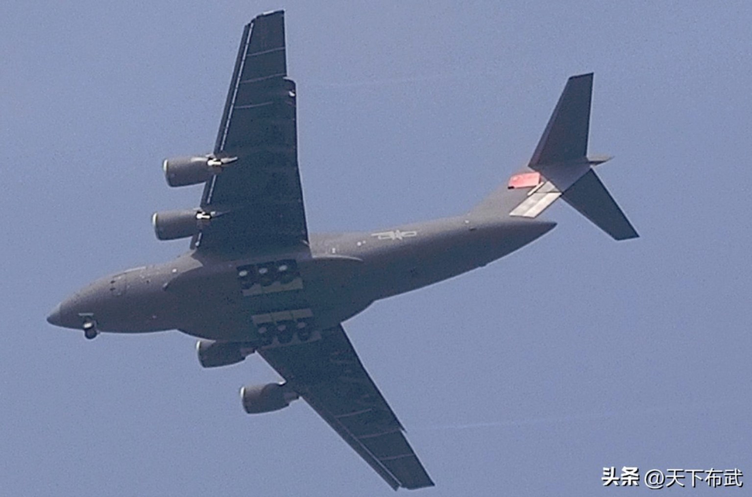 China's New Domestically Developed Y-20 Airborne Early Warning Jet Spotted