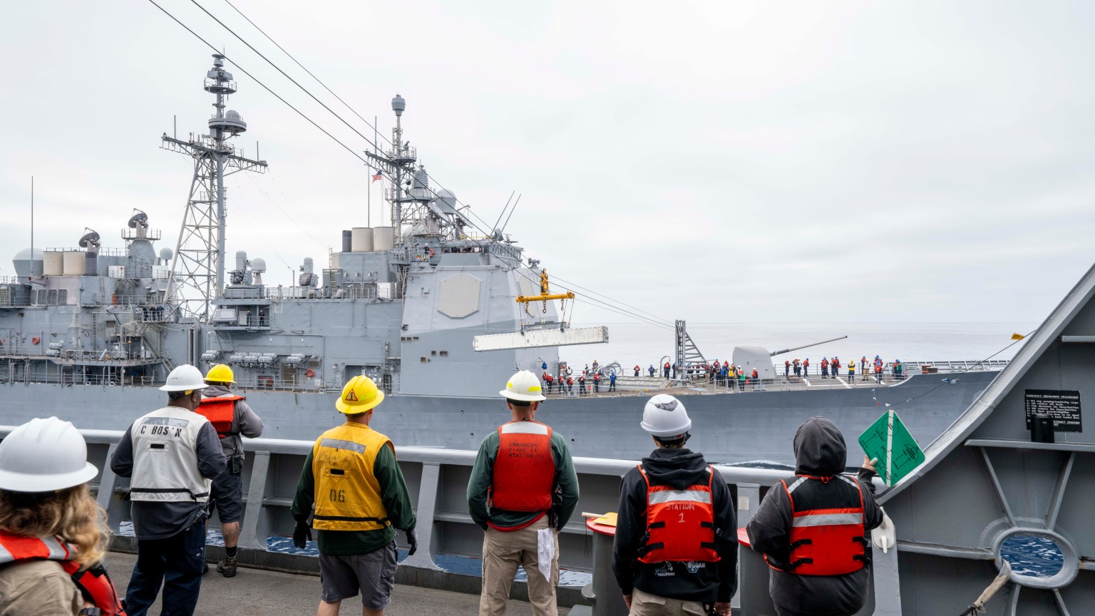 Navy Warships Have To Leave Red Sea Fight For Weeks To Reload Their Missiles