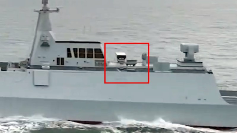 Chinese Navy Commissions First Type 054B Frigate