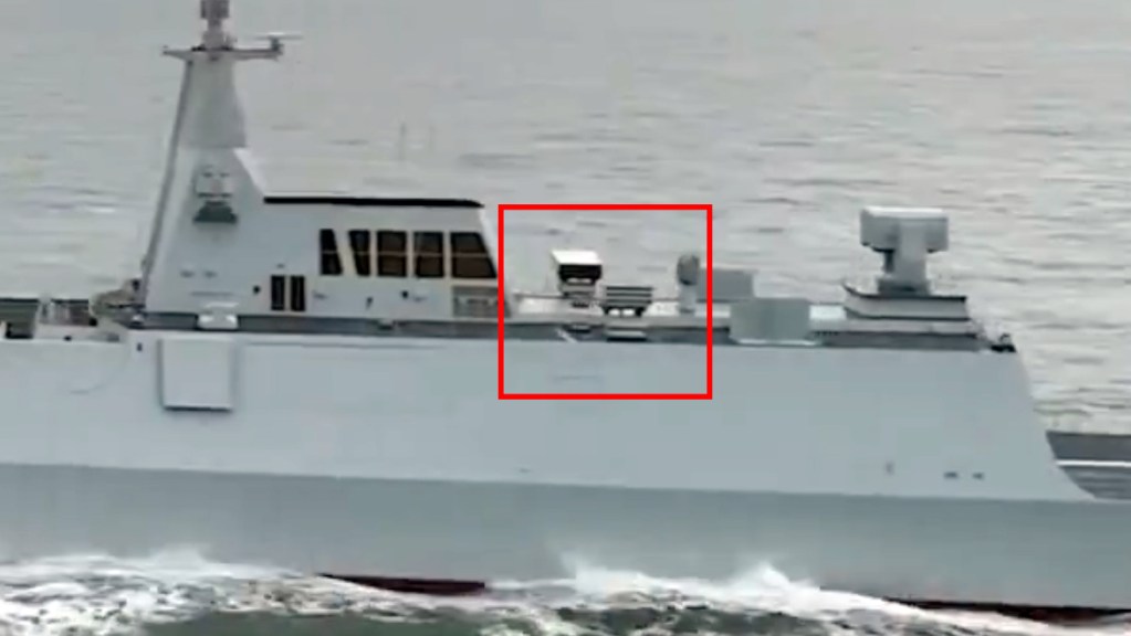 Chinese Navy Commissions First Type 054B Frigate