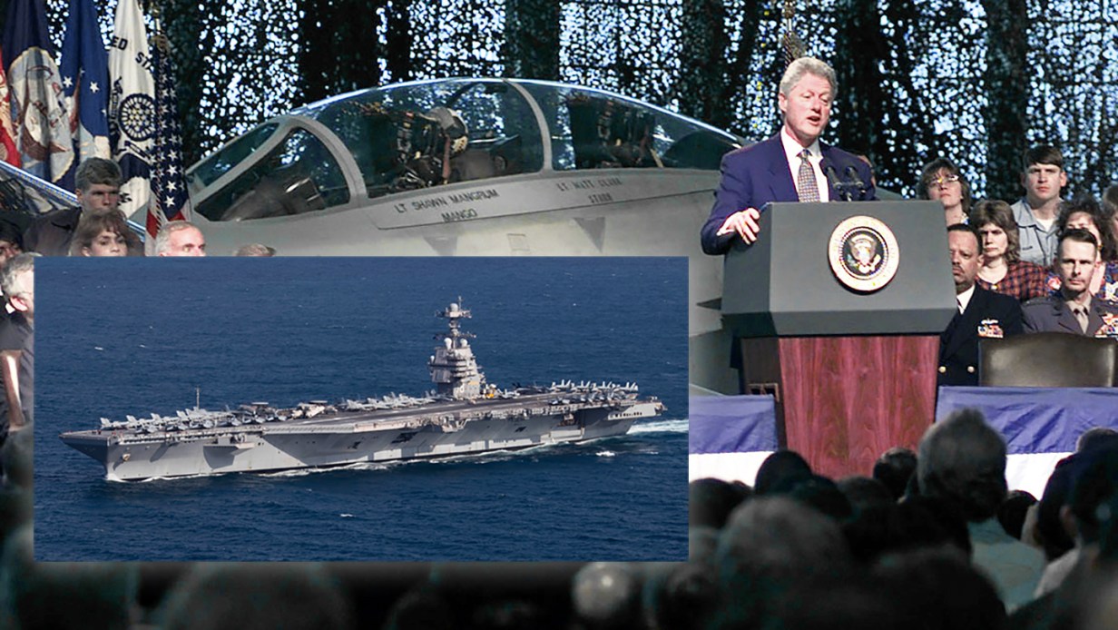 New Aircraft Carrier To Be Named After Bill Clinton