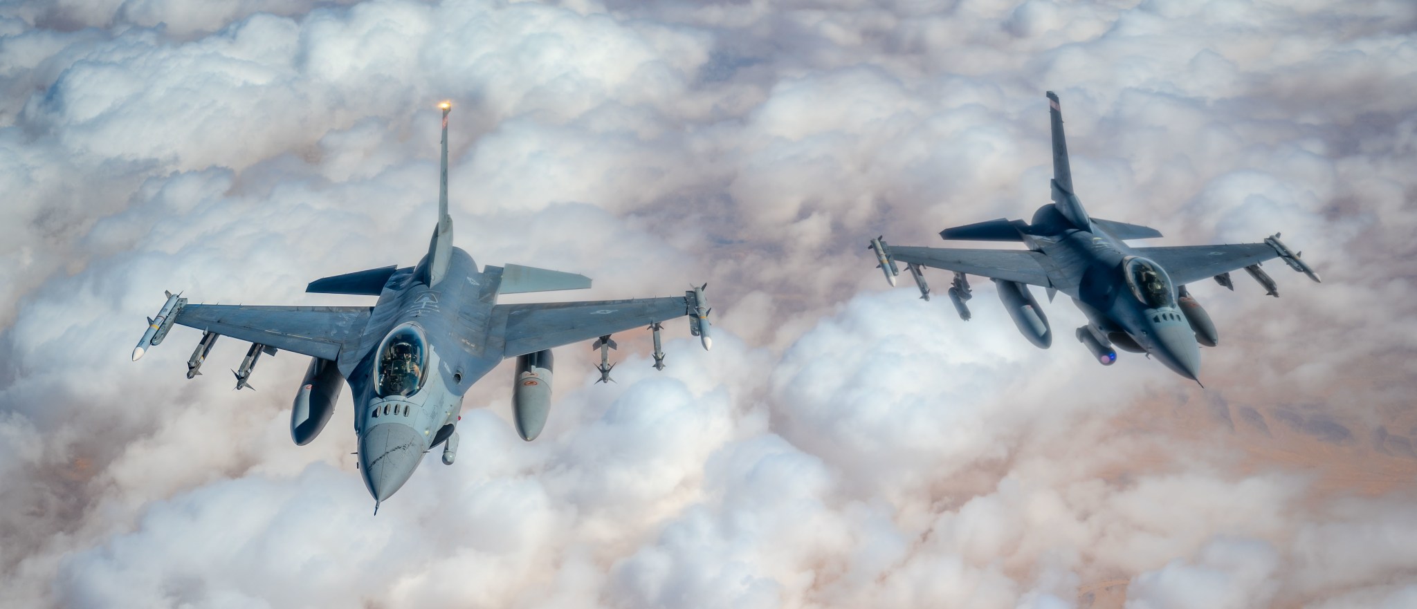 F-16s Have Been Using Laser-Guided Rockets To Shoot Down Houthi Drones