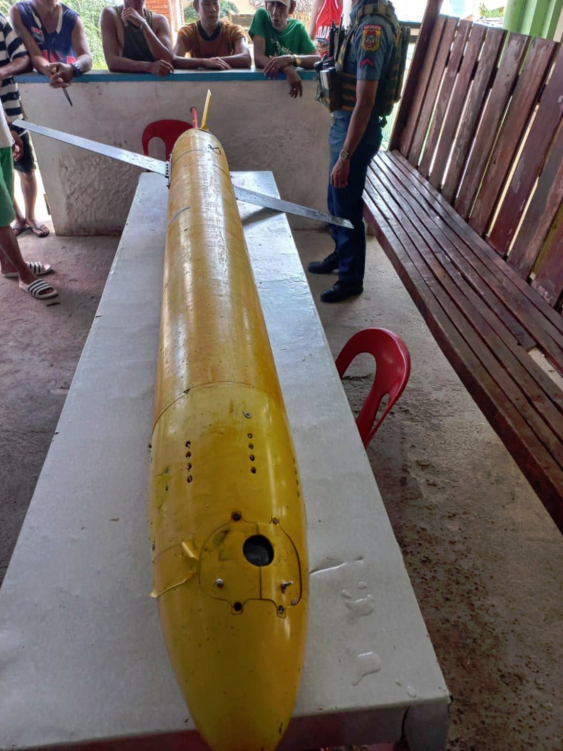 Chinese Underwater Sea Glider Drone Caught By Fisherman In The Philippines
