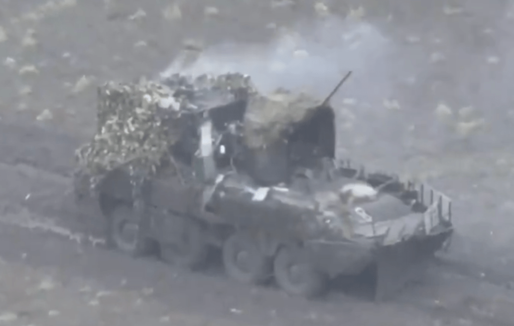 Russian BTR-82 Had A Spectacular Misfire On The Battlefield In Ukraine