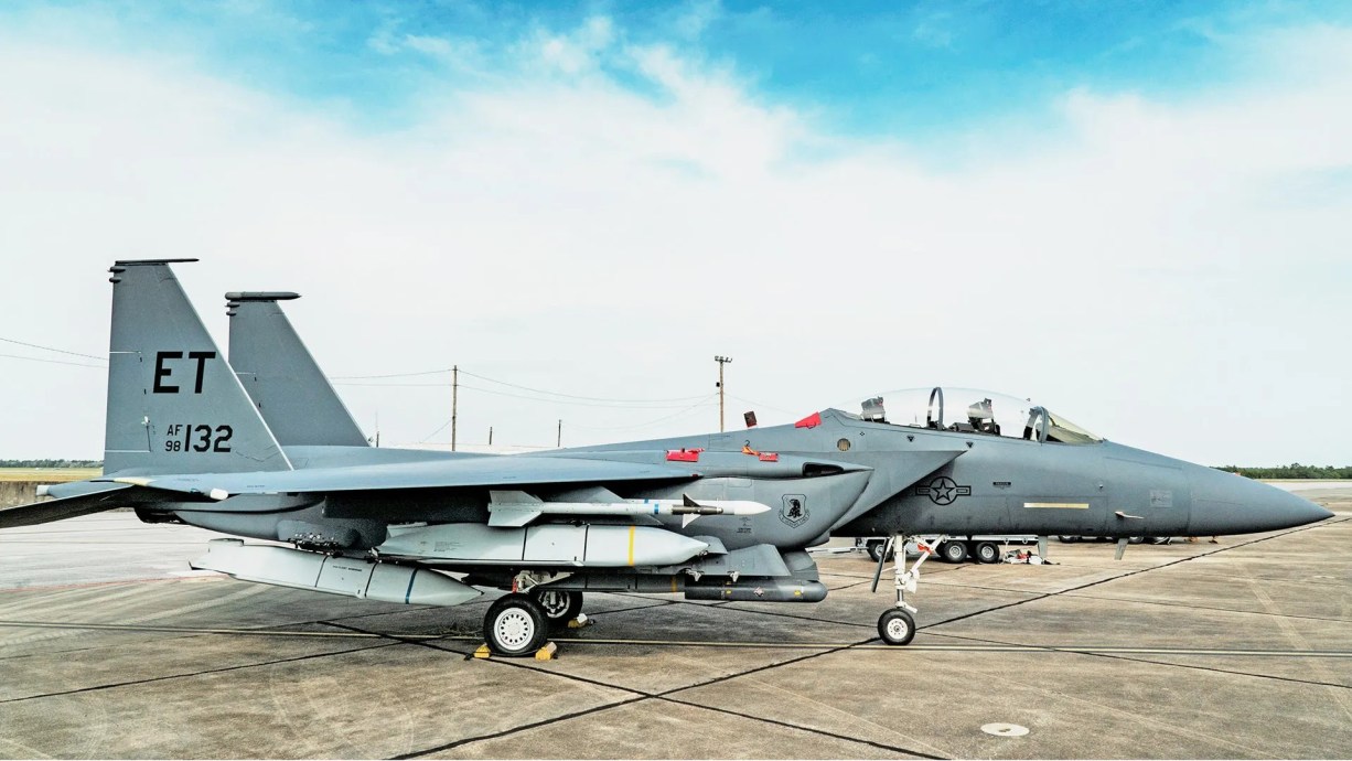 Stealthy AGM-158C Long-Range Anti-Ship Missiles To Arm F-15EX, F-15E