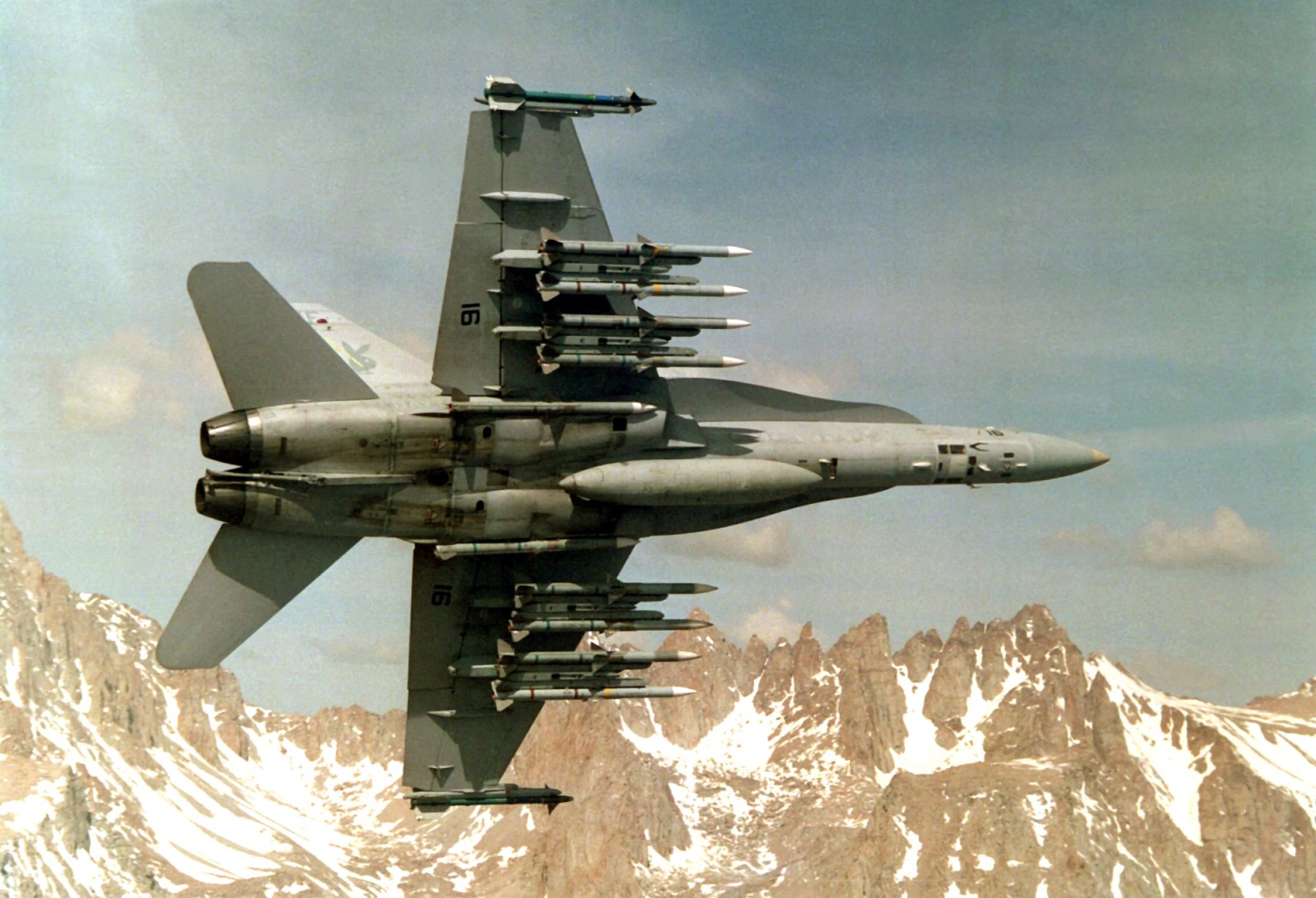 Murder Hornet Nickname For F/A-18s Equipped With Nine Air-To-Air ...