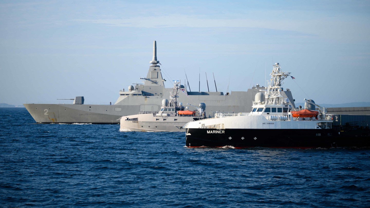 Navy To Simplify Drone Ship Plans, Focus On Containerized Payloads That ...