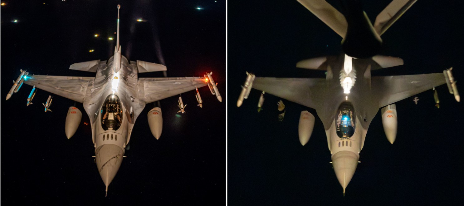 F-16s Have Been Using Laser-Guided Rockets To Shoot Down Houthi Drones