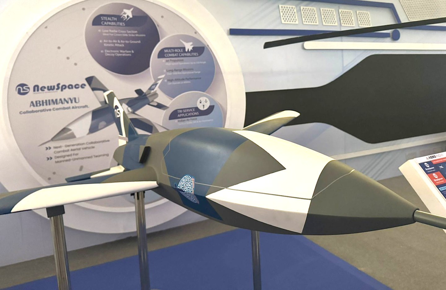 Indian Naval Collaborative Drone Concept Unveiled
