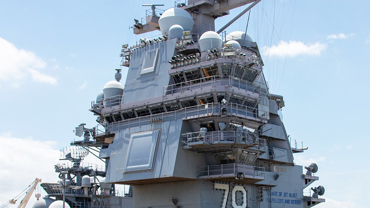 USS Gerald R. Ford Was Still Struggling With Its Dual Band Radar Prior ...